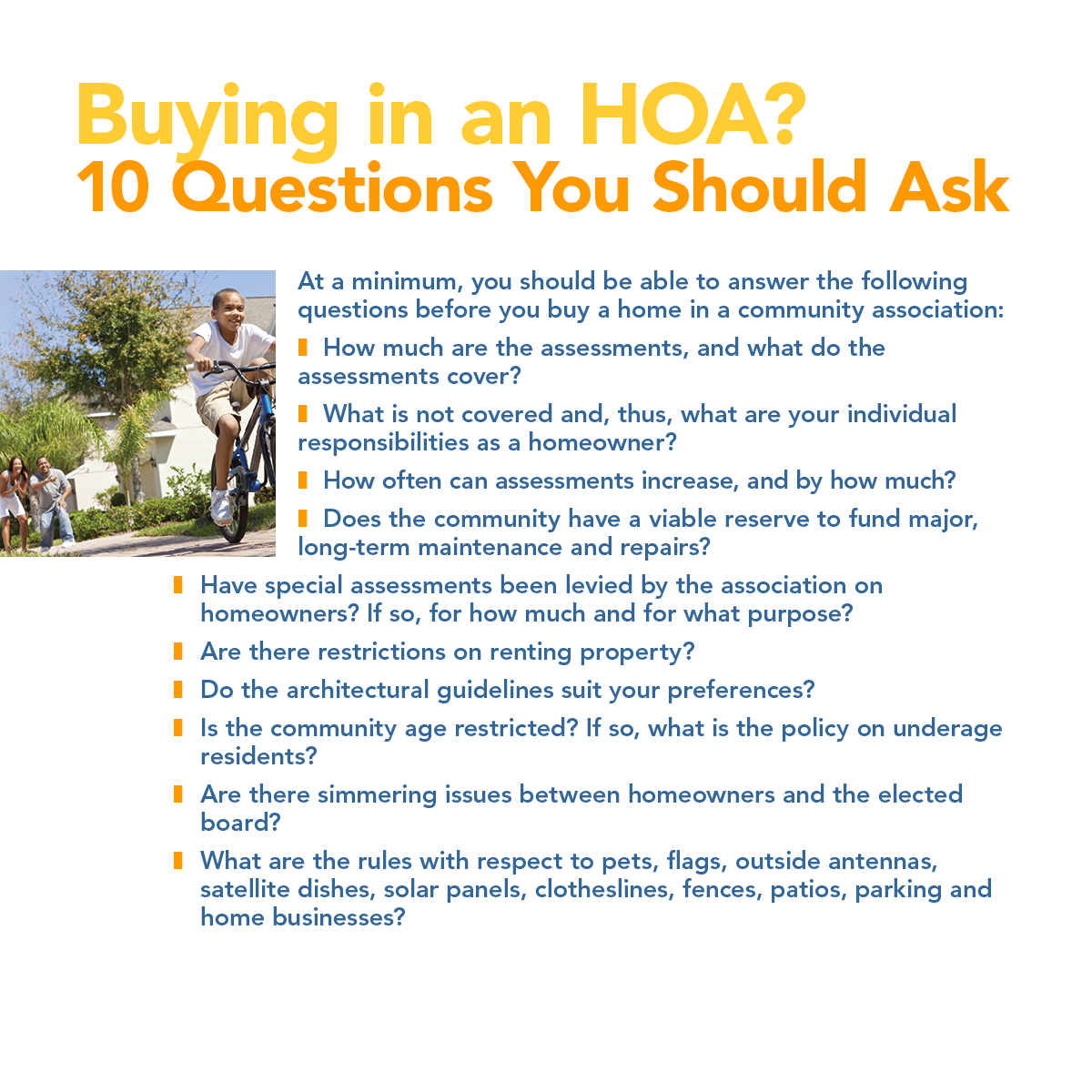 What To Know Before You Buy In An Hoa Hoaresources